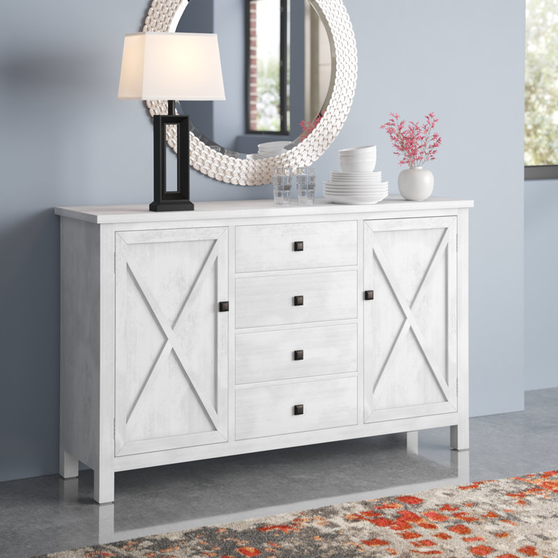 Beachcrest Home Bert Drawer Sideboard Reviews Wayfair